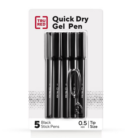 Tru Red Pens 0.5 - Tru Red